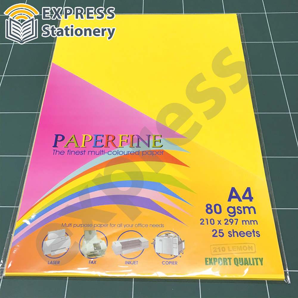 Paperfine Kertas HVS Warna – Cyber Pink – Express Stationery