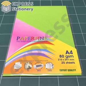 Paperfine Kertas HVS Warna – Parrot – Express Stationery